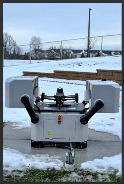 Police Test Autonomous DFR Drones In Grand Chute | ADrones